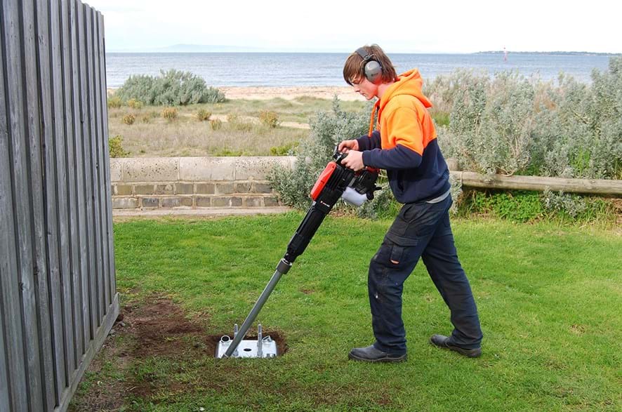 Surefoot concrete-free footing