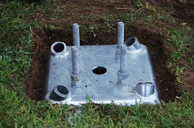 Surefoot concrete-free footing