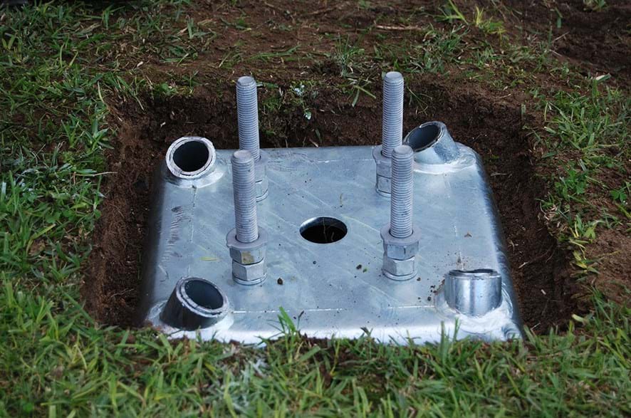 Surefoot concrete-free footing