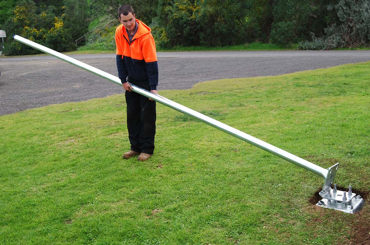 Surefoot concrete-free footing