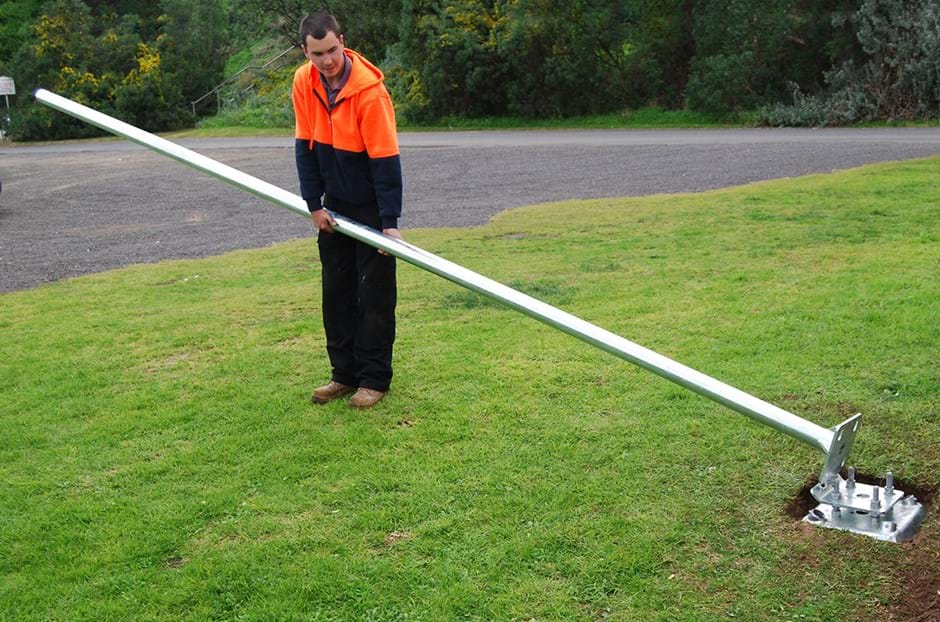 Surefoot concrete-free footing